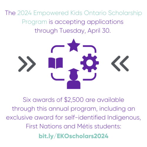 Empowered Kids Ontario (EKO) Scholarship Program - Pathways Health ...