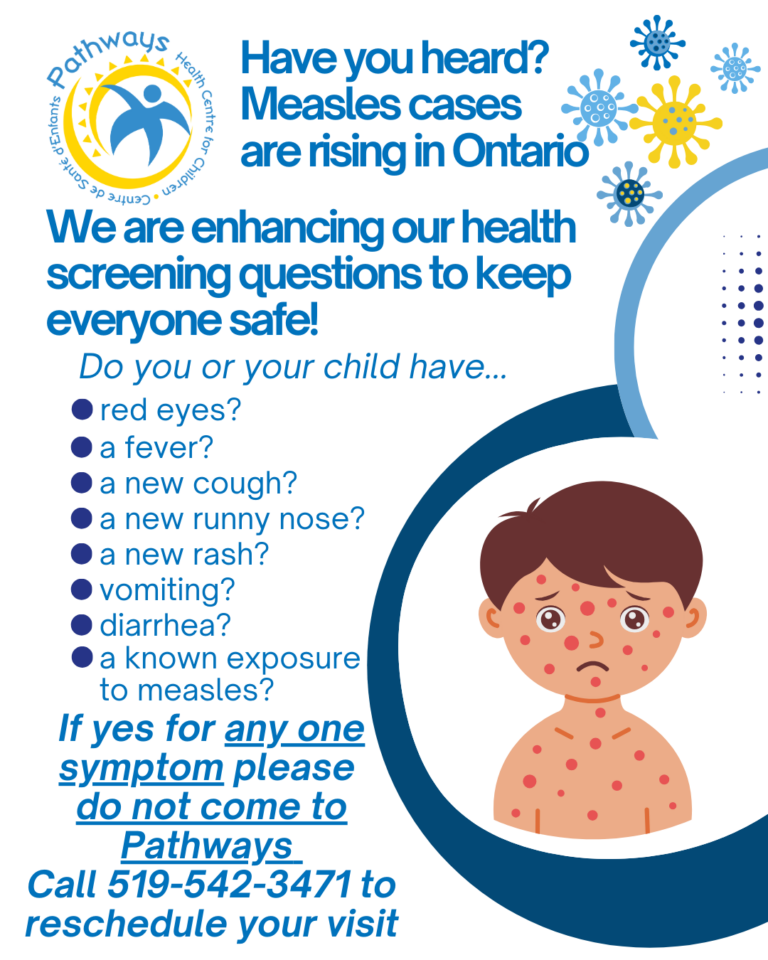 Enhanced Health Screening - Pathways Health Centre for Children